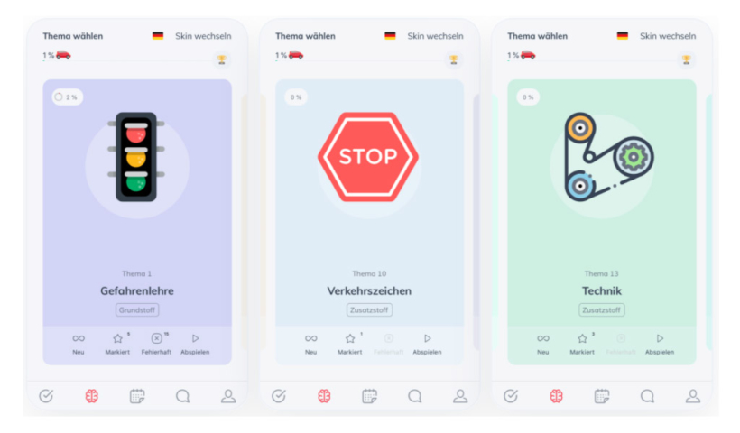 Fahrschul-App - Alles für Deinen Führerschein in einer App - Fahrschule ...