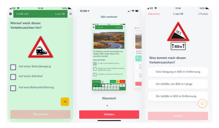 Fahrschul-App - Alles für Deinen Führerschein in einer App - Fahrschule ...